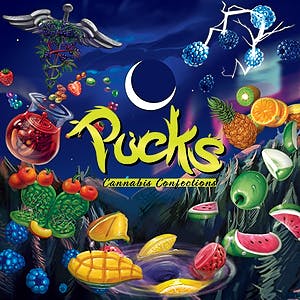 Pucks Cannabis Confections: P.M Pucks 3:1 50mg THC / 150mg CBD | Leafly